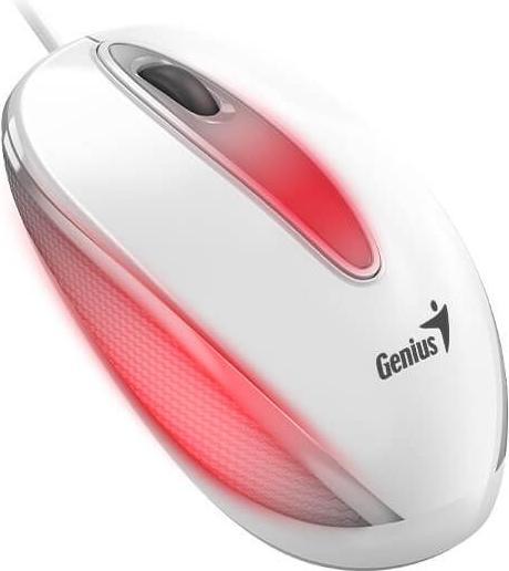 Genius DX-Mini Optical wired mouse with RGB backlight white / 1000 dpi ...