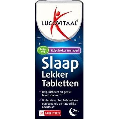 Lucovitaal Sleep Well Tablets - A Natural Sleep Aid For Better Rest ...