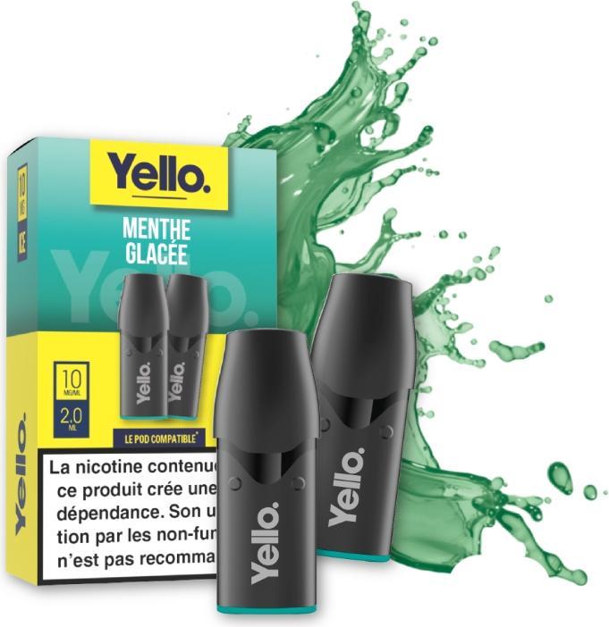 Yello Pods - Ice Mint - Kompatibel mit Vuse I 2er Pack - Galaxus