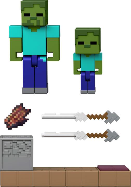 Mattel Minecraft Redstone Charged Zombie Arrow Trap - Galaxus