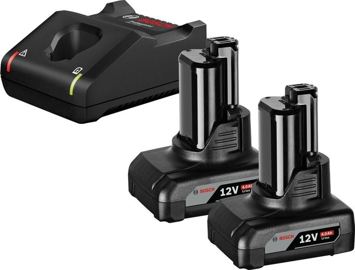 Bosch Professional Zubehör Bosch Akku-Starter-Set GBA 12 Volt / 2x 4,0 ...