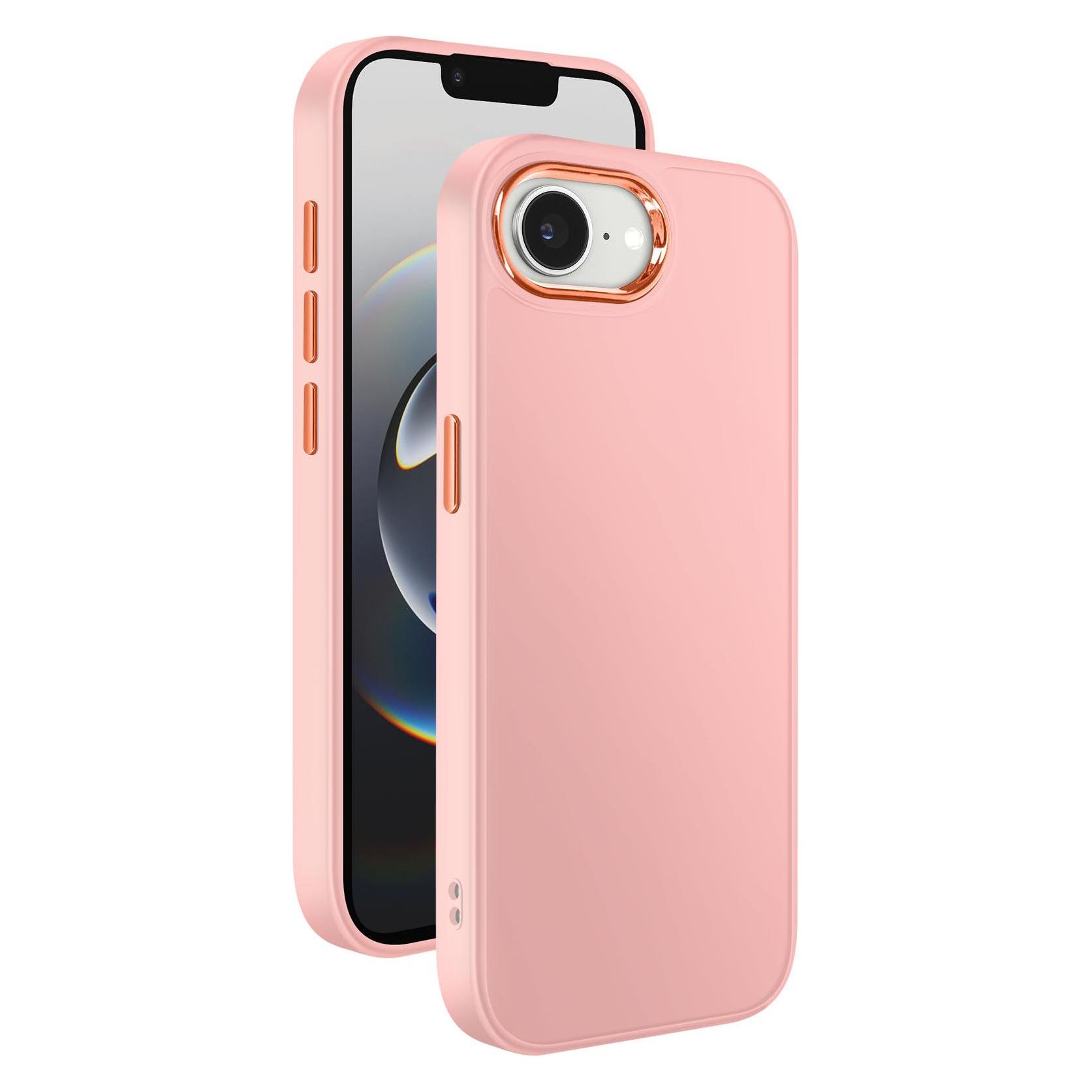 OEM Back panel cover FRAME Case for IPHONE 16e (SE 4 2025) powder pink ...