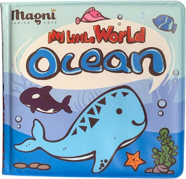 Magni - Bath book with color reaction, sea creatures (5729) - Galaxus