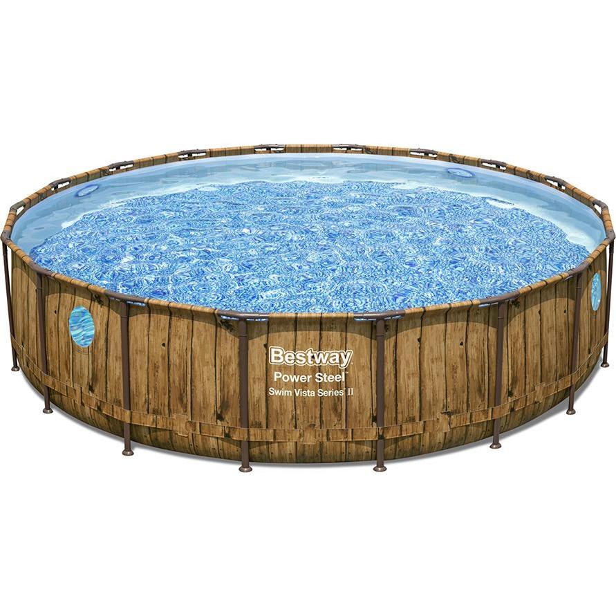 Bestway Power Steel Frame Pool Swim Vista 549x122CM - Galaxus