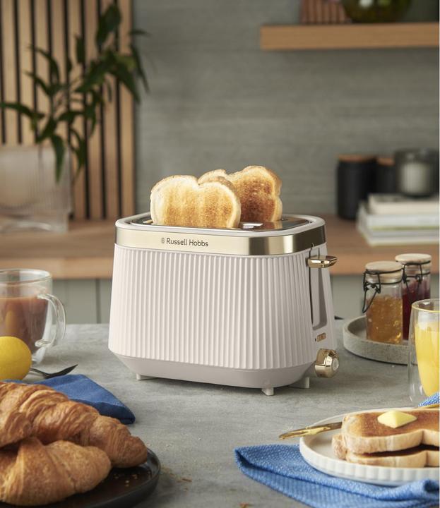 Russell Hobbs 26761-56/RH Brontë 2S Toaster Stone - kaufen bei Galaxus