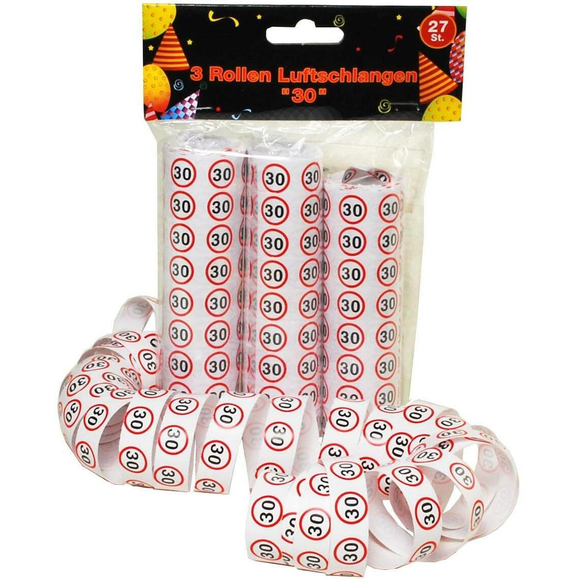 Folia Streamer Traffic Sign Number 30 - buy at Galaxus