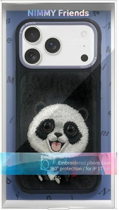 Nimmy Etui Big Eyed Pet 2.0 Panda do iPhone 17 Pro Max czarny - Galaxus