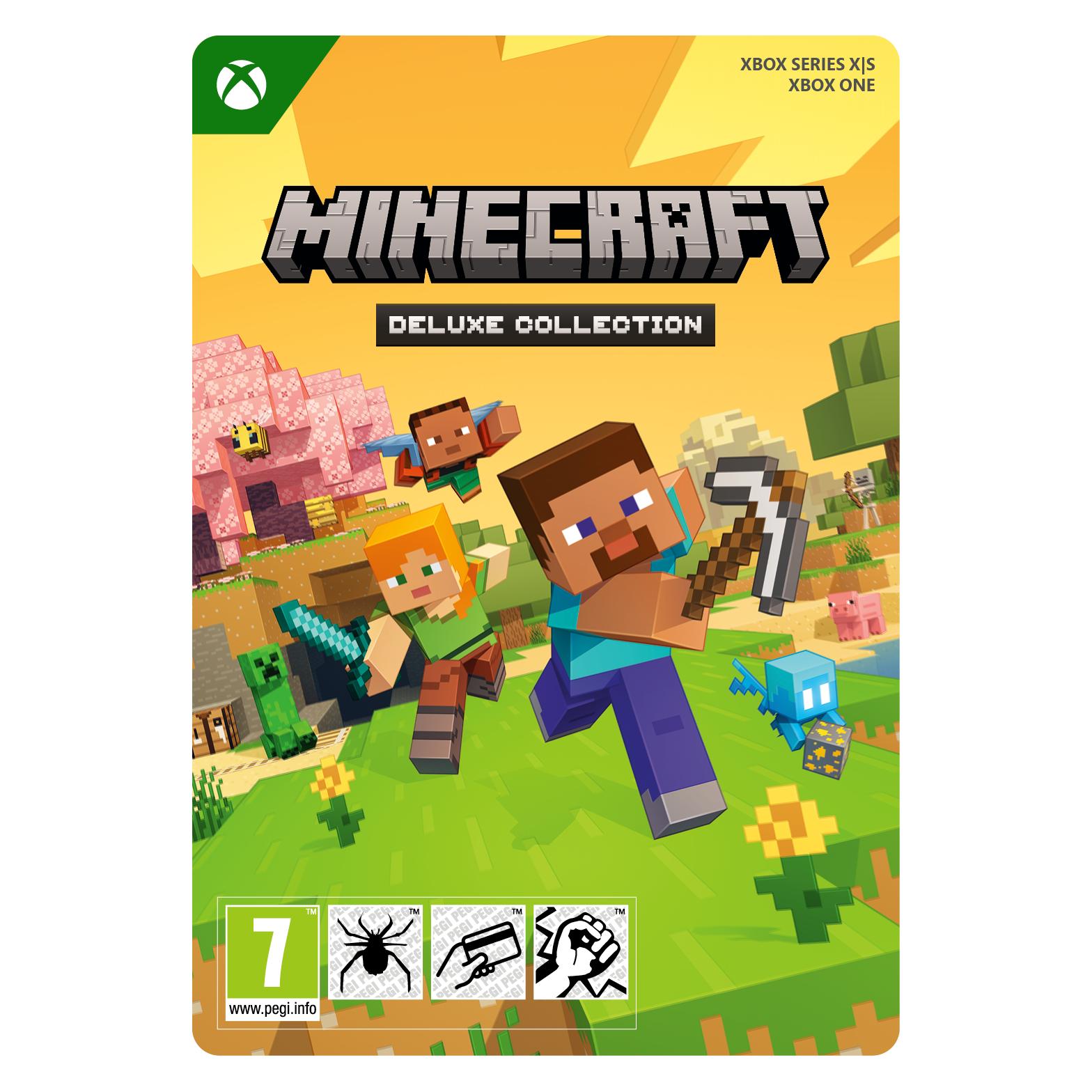 Microsoft Xbox Minecraft Deluxe Collection Promotion SKU Only Download ...