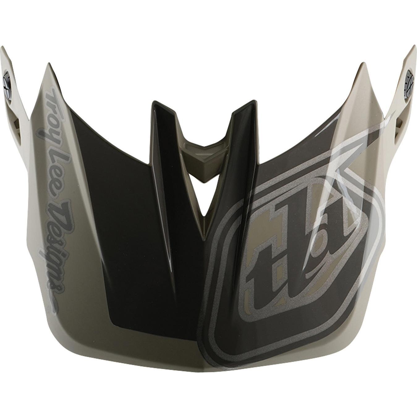 Troy Lee Designs D4 Polyacrylite Helmvisier, Shadow, timber - Galaxus