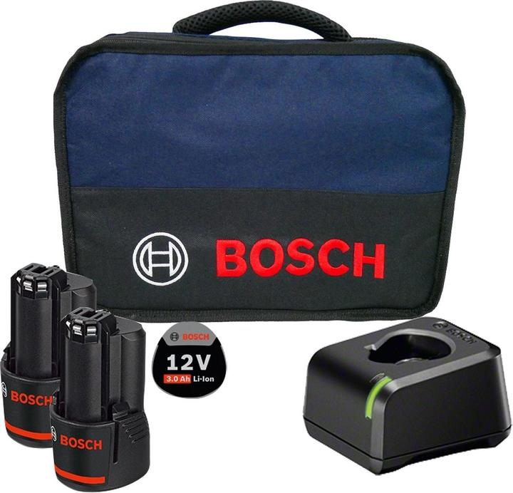 Bosch Professional Zubehör Bosch Starter-Set 12 V / 2x 3,0 Ah Akku ...