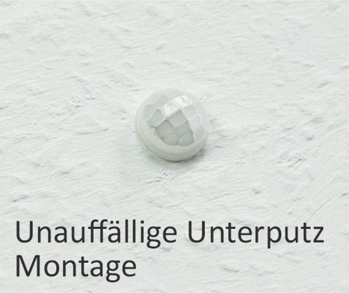 Chilitec Einbau-Bewegungsmelder "CT-PIR Mini" 230V, 800W, Ø 15mm, LED ...