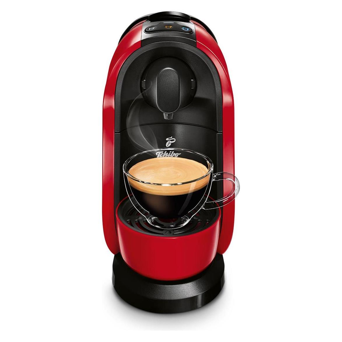 Tchibo Machine à café à capsules Cafissimo Pure, rouge - Galaxus
