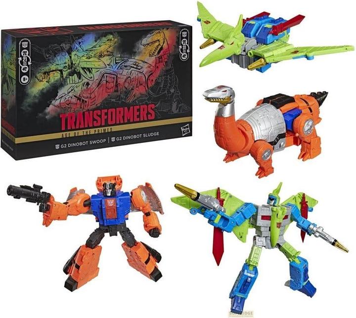 Hasbro Transformers Age of the Primes Leader Class pack 2 figurines G2 ...
