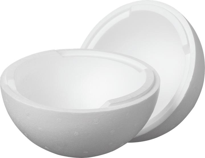 Knorr Prandell Styropor Kugel 25cm weiss - kaufen bei Galaxus