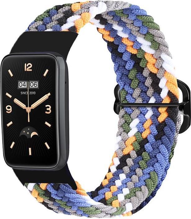 OEM Mi Band 7 Pro / M7 Pro (8) Geflochtenes Armband, DENIM / MEHRFARBIG ...