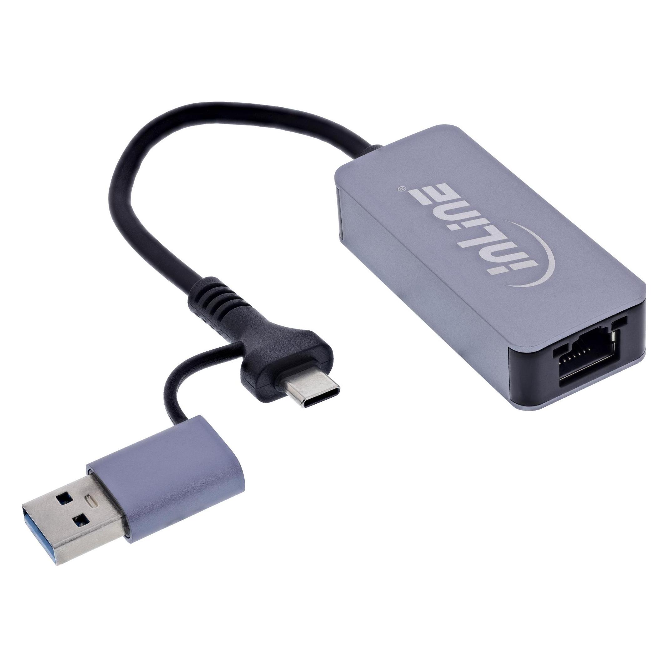 InLine USB 3.2 zu 5 Gb/s Netzwerk-Adapter - kaufen bei Galaxus