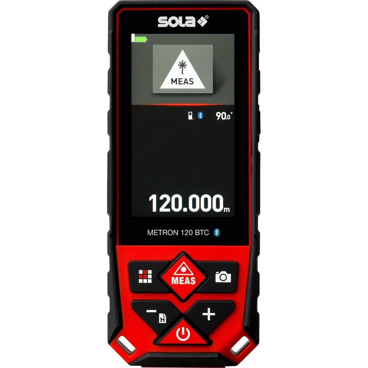 Sola METRON 120 BTC Afstandsmeter in tas - Bluetooth - 120m - IP65 ...