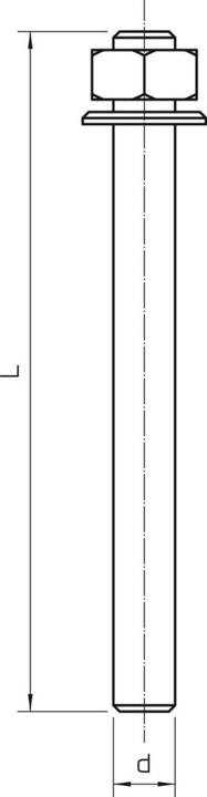 OBO Bettermann Anchor rod for concrete and masonry 3497826 - Galaxus