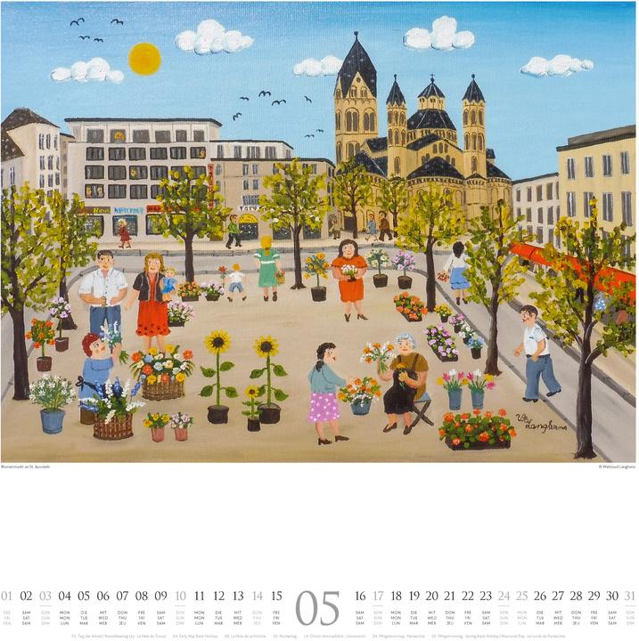 Ackermann Naive Malerei Kalender 2026 - kaufen bei Galaxus