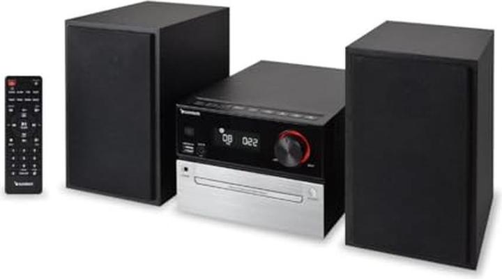 Sunstech MICROKETTE HiFi system with Bluetooth LCD display with ...