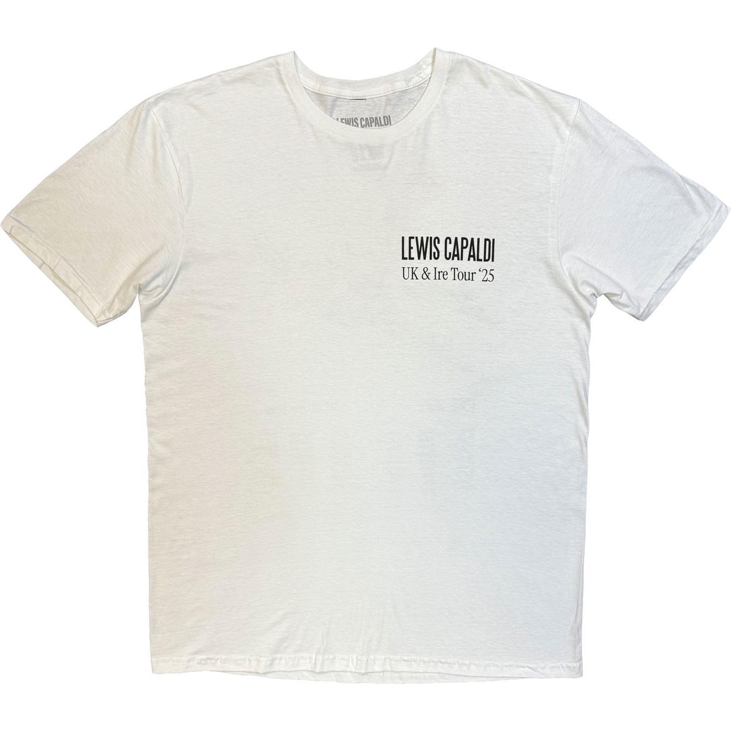 Lewis Capaldi UK Tour '25 TShirt Rückseitiger Aufdruck - Galaxus