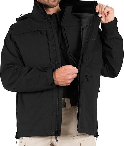 First Tactical Men's TACTIX 3-1 SYSTEM Parka, black (S) - Galaxus