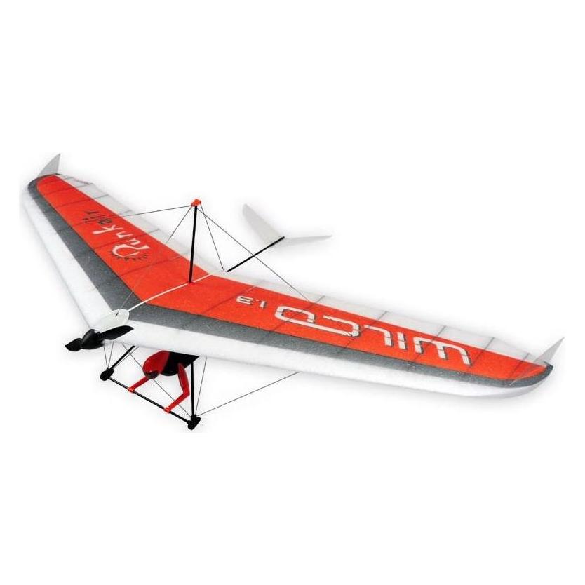 Hacker Delta Wilco 1.3 avec propulsion et servos Rouge, ARF