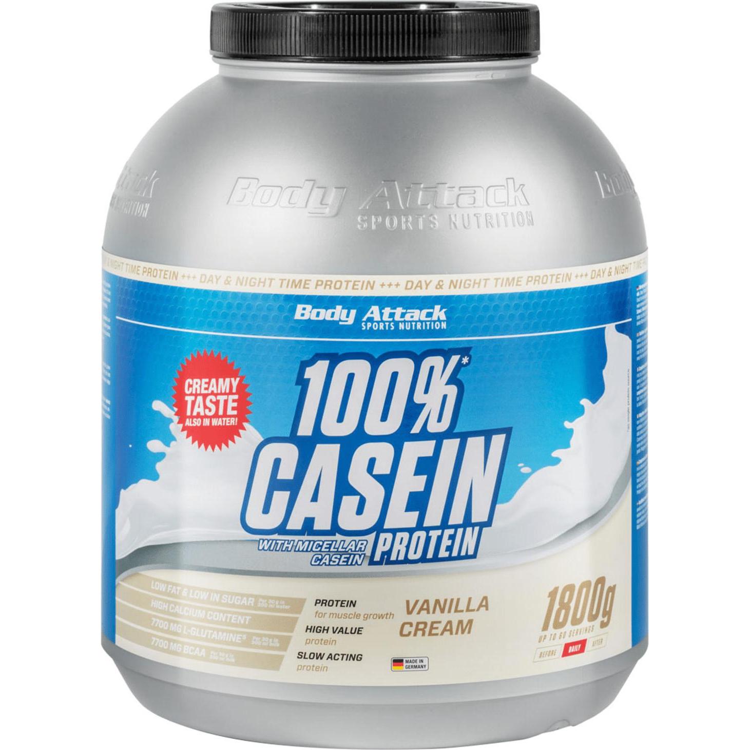Body Attack 100 % Casein Protein (1800g Dose) - kaufen bei Galaxus