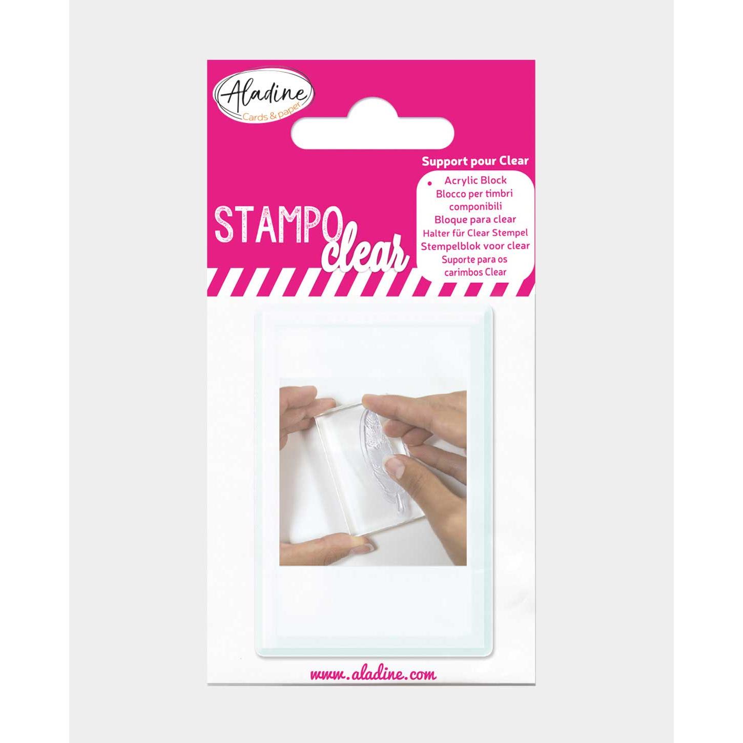 I Am Creative Stemplelblock für Clear Stamp, 10.5x7cm - Digitec