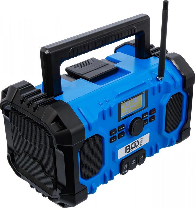BGS - Akku-DAB Radio - Hybrid - 18 V und 230 V - ohne Akku