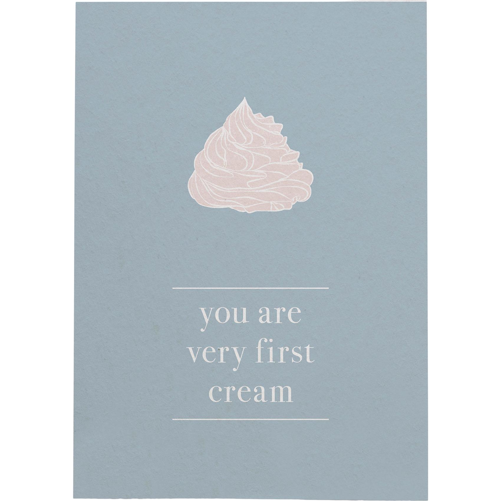 Fidea Design Postkarte A6 D'English - You are very first cream - Digitec