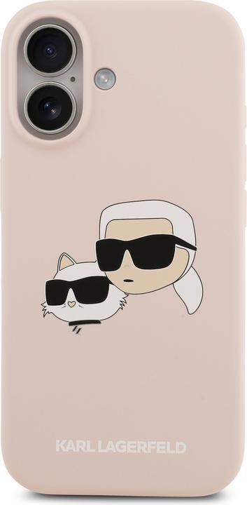 Karl Lagerfeld Back panel cover Apple iPhone 17 Liquid Silicone Double ...