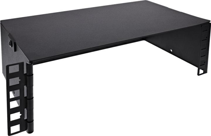InLine ® 10" Mini Rack zur Wandmontage, 2HE, 15,2cm Tiefe, schwarz ...