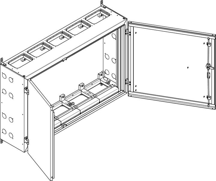 ABN Wall-mounted enclosure with protective insulation IP55 NT55P - Galaxus