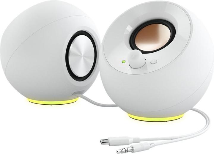 Creative Pebble SE 2.0 USB-C-betriebene PC-Lautsprecher mit RGB ...