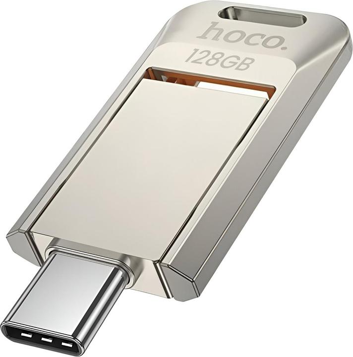 Hoco Memory cards pendrive USB A + USB C UD17 128GB USB3.0 (128 GB, USB ...