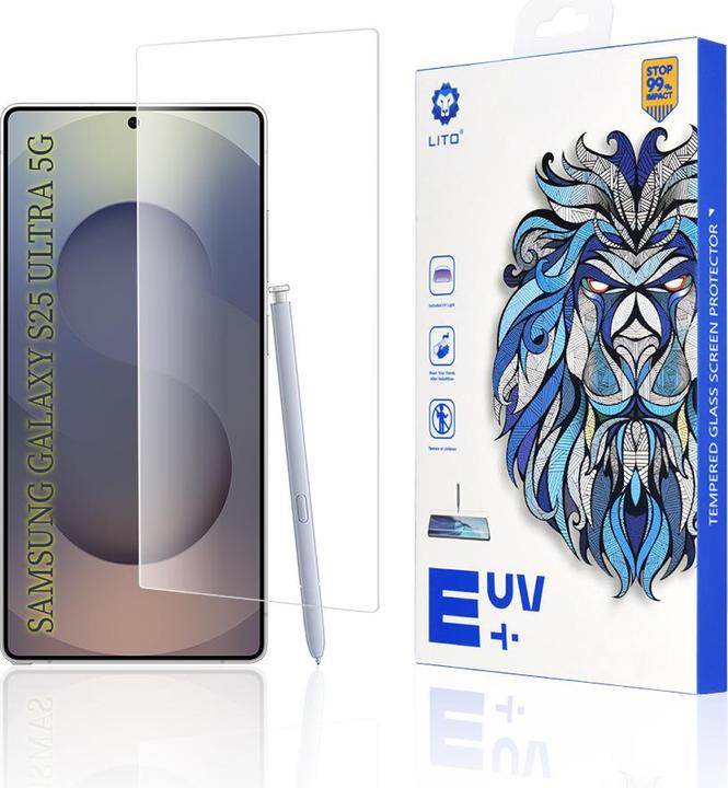 Lito - 3D UV Glass - Samsung Galaxy S25 Ultra - Clear - Digitec
