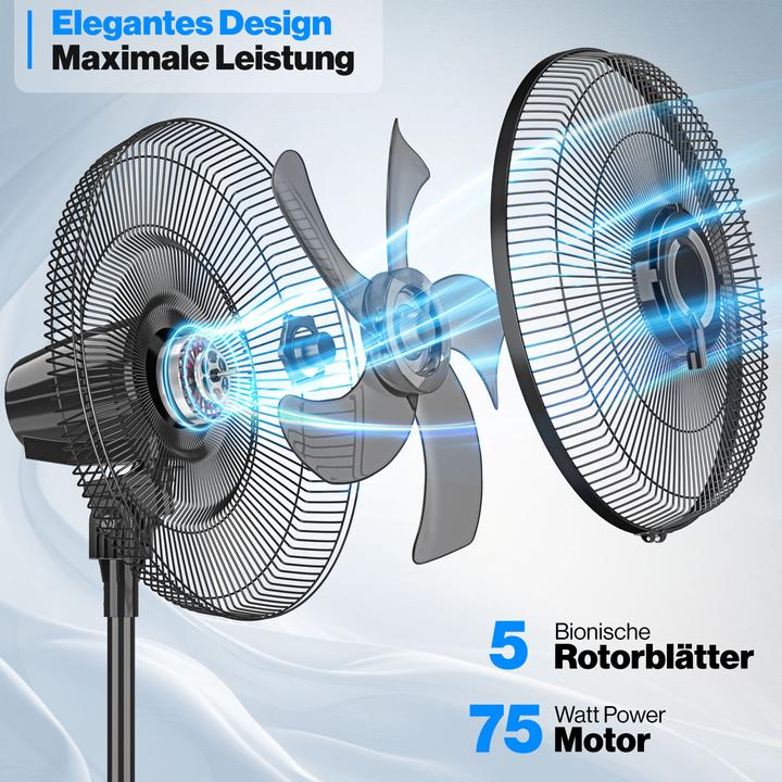 Kesser Stand-Ventilator Frosty mit Wasser Ultraschall-Sprühnebel