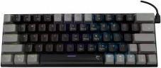 White Shark KEYBOARD WAKIZASHI - Mechanical / US - BLUE SW, Black/Grey ...