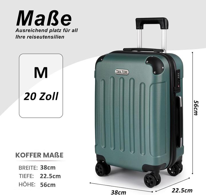 Tan.Tomi Handgepäck-Hartschalenkoffer - buy at Digitec