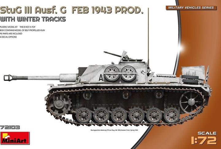 Mini art 1:72 StuG III Ausf. G Feb 1943 Winter - buy at Galaxus