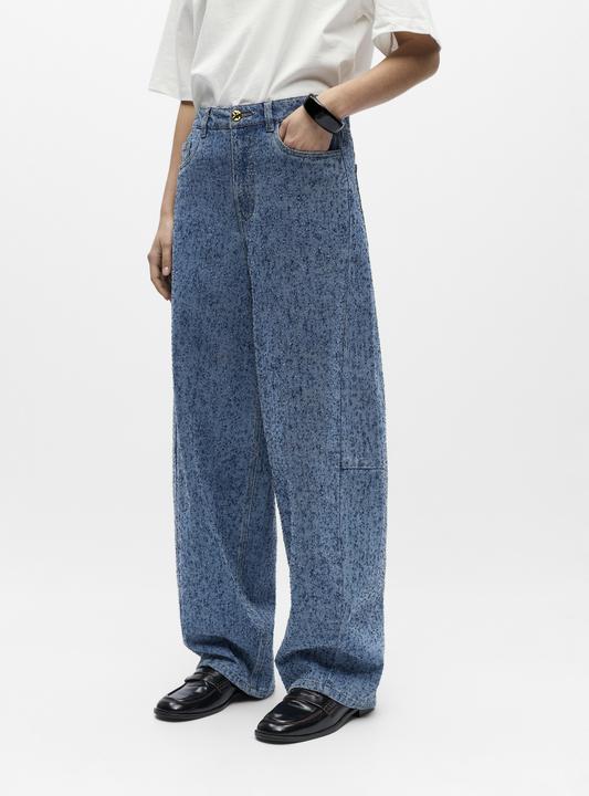 Object Textured Barrel Fit Jeans - kaufen bei Galaxus