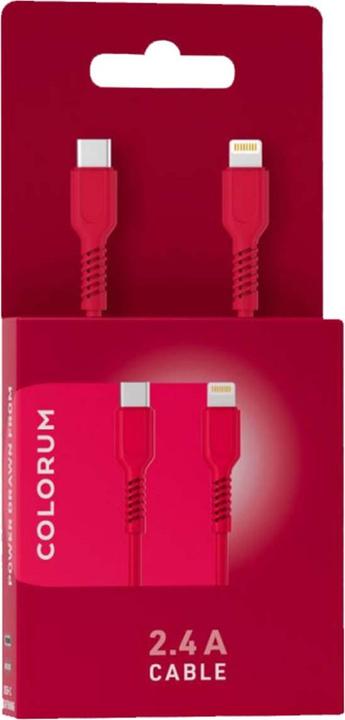 Forever COLORUM Kabel USB-C - Lightning 1,8m 2,4A CK12-CL-02 xMagenta ...