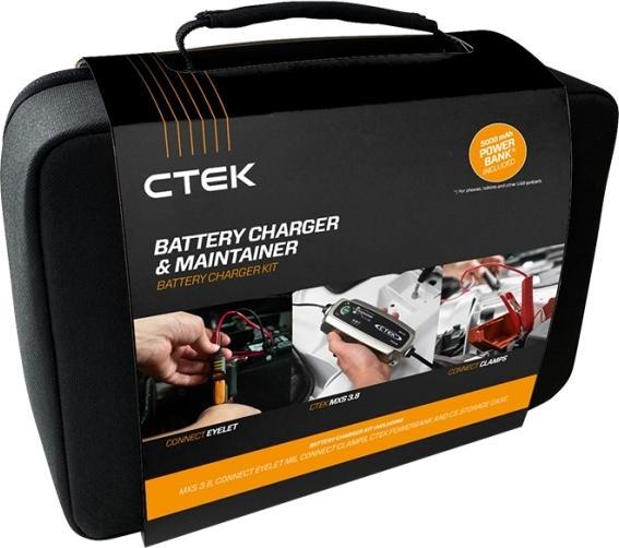 Ctek MXS 3.8 Power Kit 40-765 Automatikladegerät 12 V 3.8 A