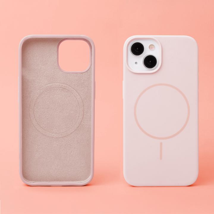 OEM Silicone Thin Mag case for iPhone 17 Air light pink - Galaxus