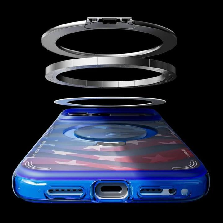 Torras iPhone 17 Pro – Ostand Q3 Air MagSafe US Starlight - Limited Edition