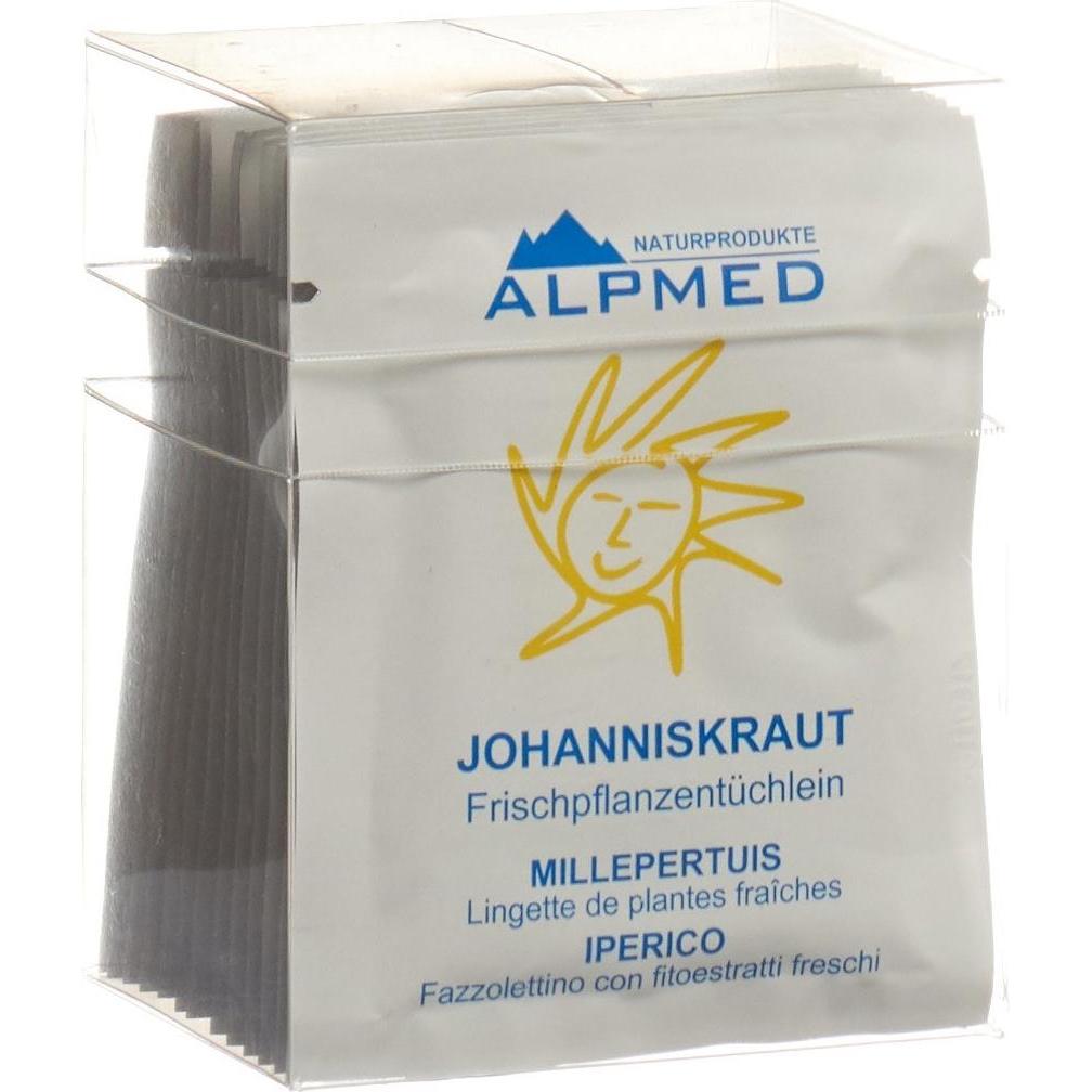 Alpmed Fresh plant wipes St. John's wort - buy at Galaxus