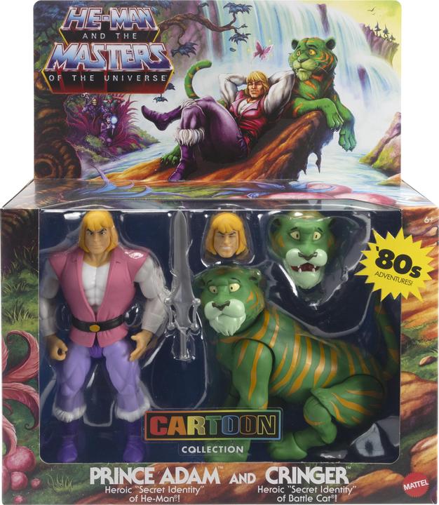 Masters of the Universe Origins Cartoon Collection 2-Pack Prince Adam ...