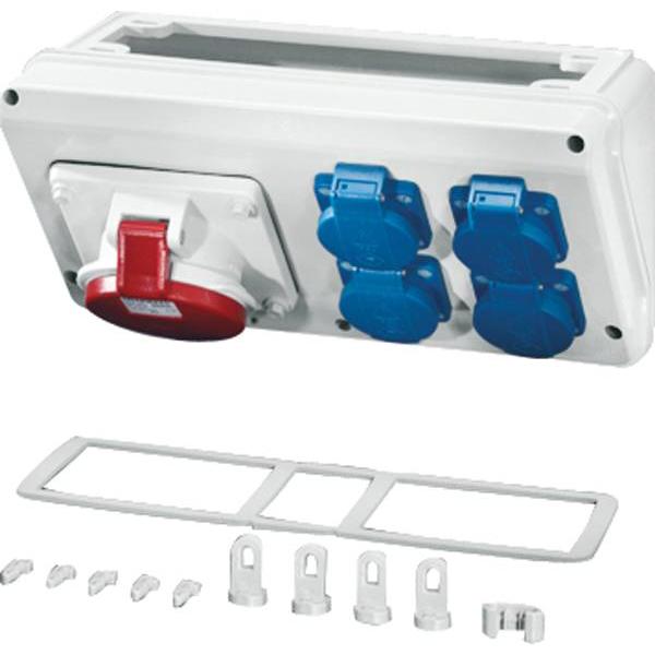 Hensel HEN MICB17 Connection Box 4x Schuko und CEE 32A - Digitec