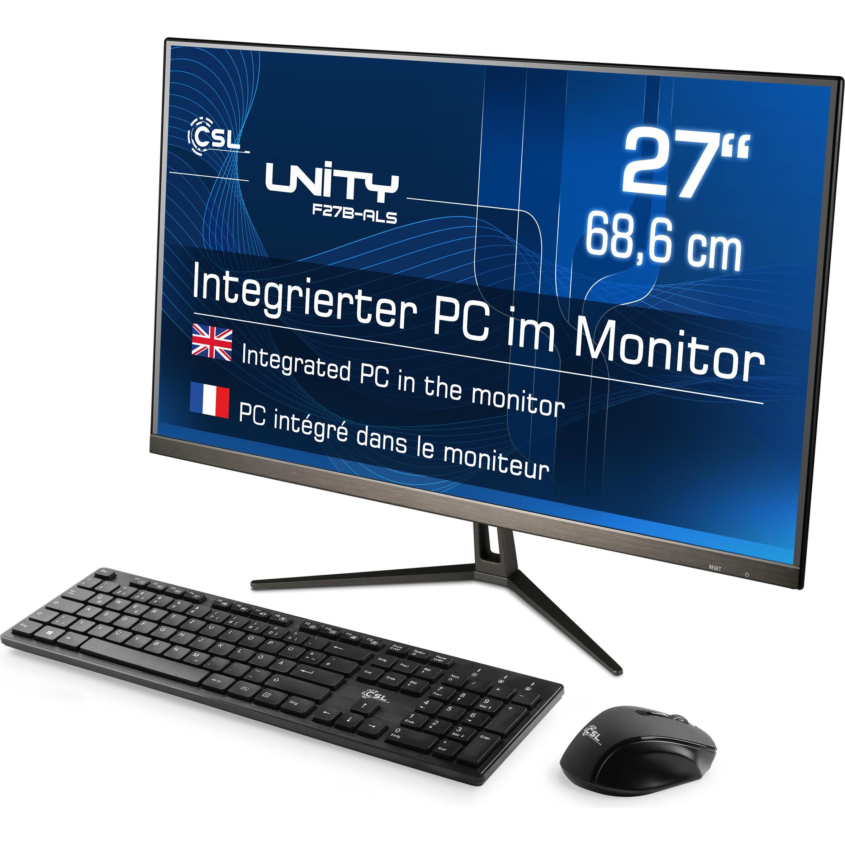 CSL All-in-One-PC Unity F27B-ALS, QWERTZ Layout (DE) - Digitec